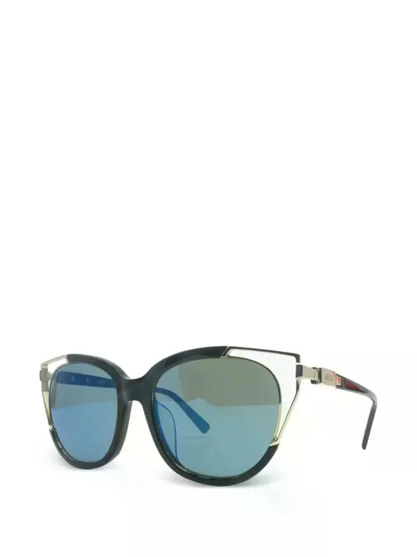 Mcm Rectangle Frame Sunglasses - Black