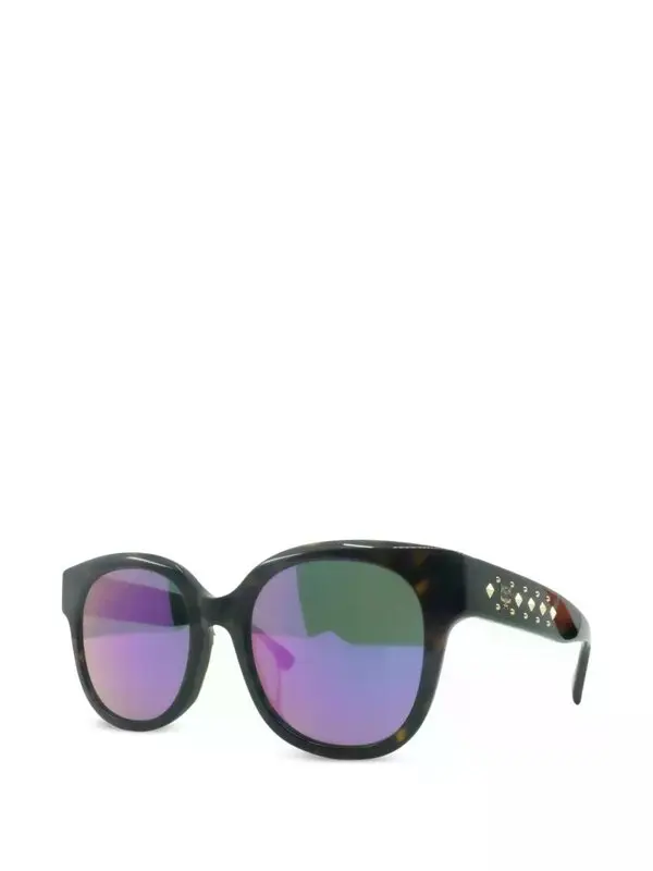 Mcm Studded Cat-eye Sunglasses - Brown