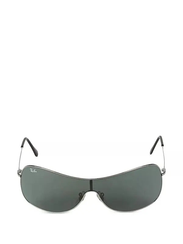 Ray-ban Highstreet Shield Sunglasses - Silver