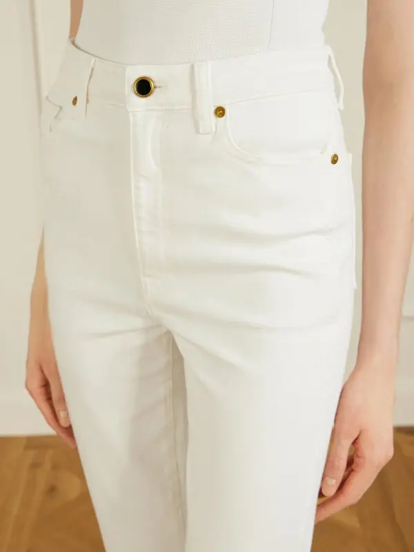 Khaite Abigail High-rise Straight-leg Jeans
