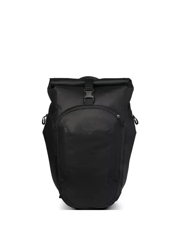 OSPREY Roll-top Buckle-fastening Backpack - Black