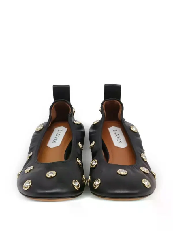 LANVIN Studded Ballet Flats