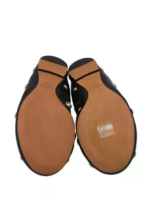 LANVIN Studded Ballet Flats