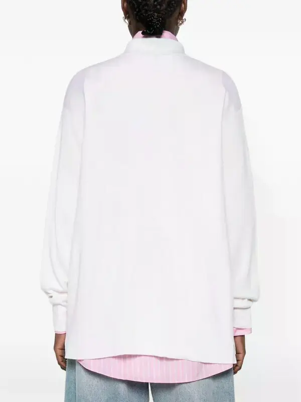 Loewe Cashmere And Silk Blend Polo Sweater