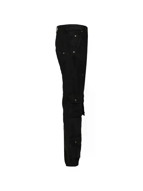 Off-White Logo-embroidered Cargo Pants