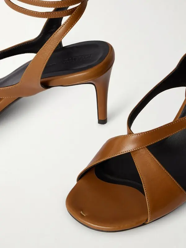 Khaite Liria Leather Sandals