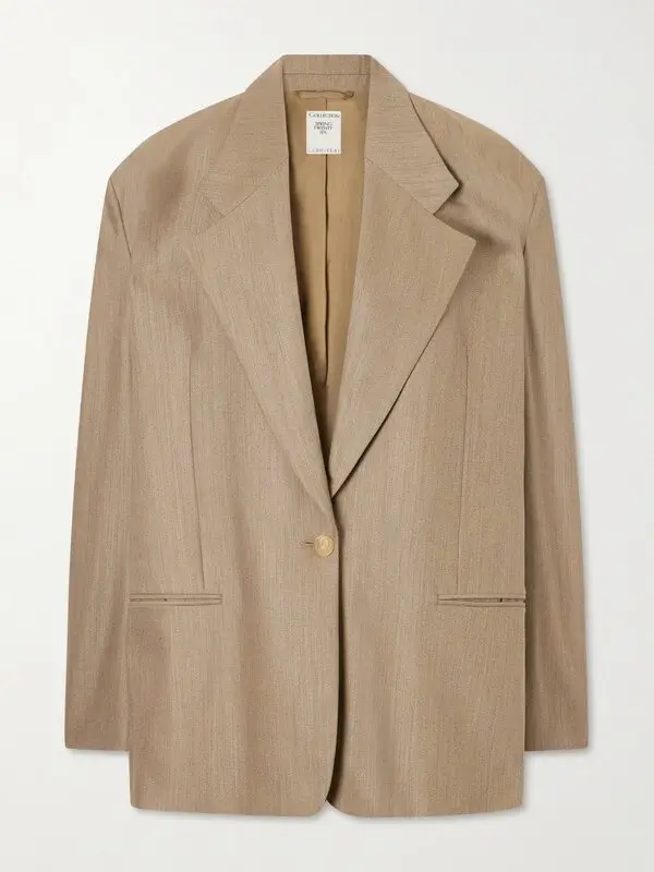 Calvin Klein Avery Oversized Wool-blend Blazer