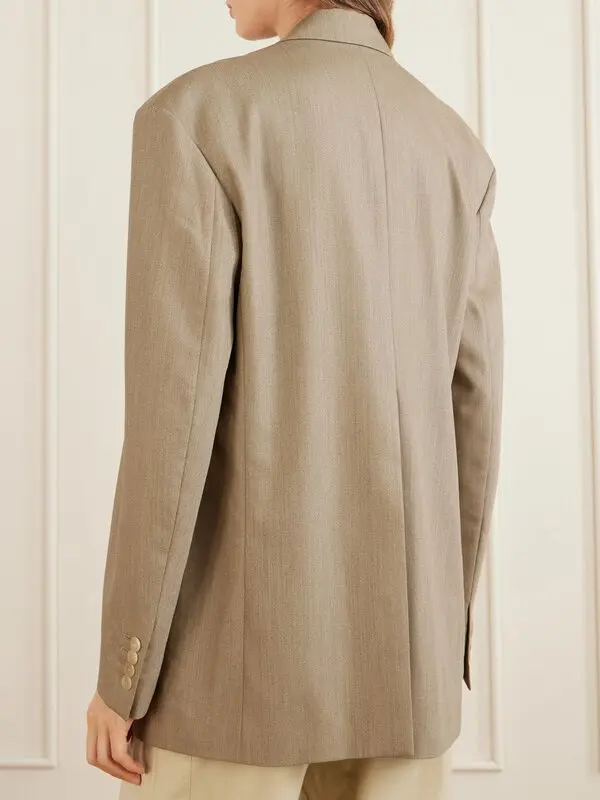 Calvin Klein Avery Oversized Wool-blend Blazer