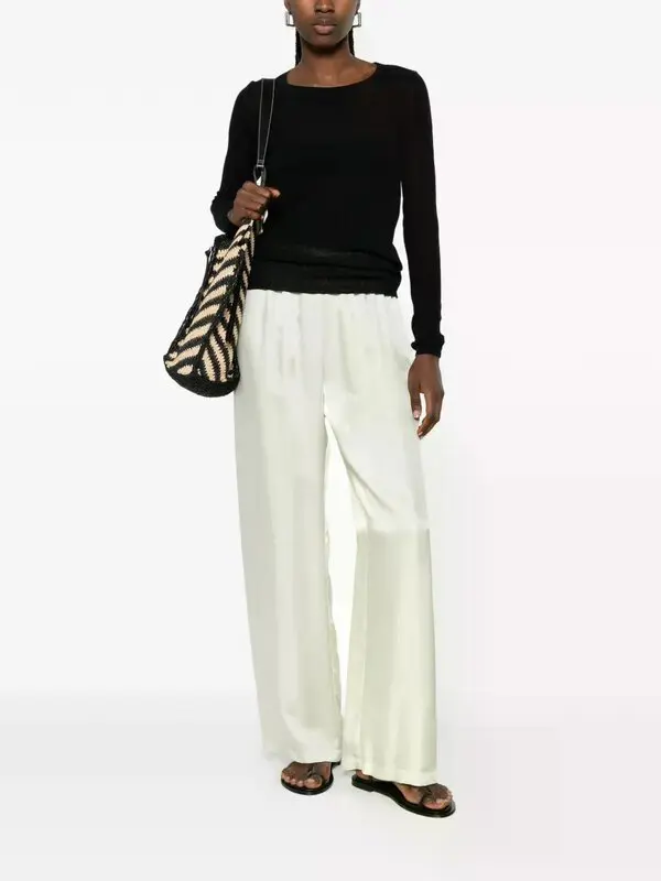 Max Mara Fiorito Fine-knit Long-sleeve Sweater
