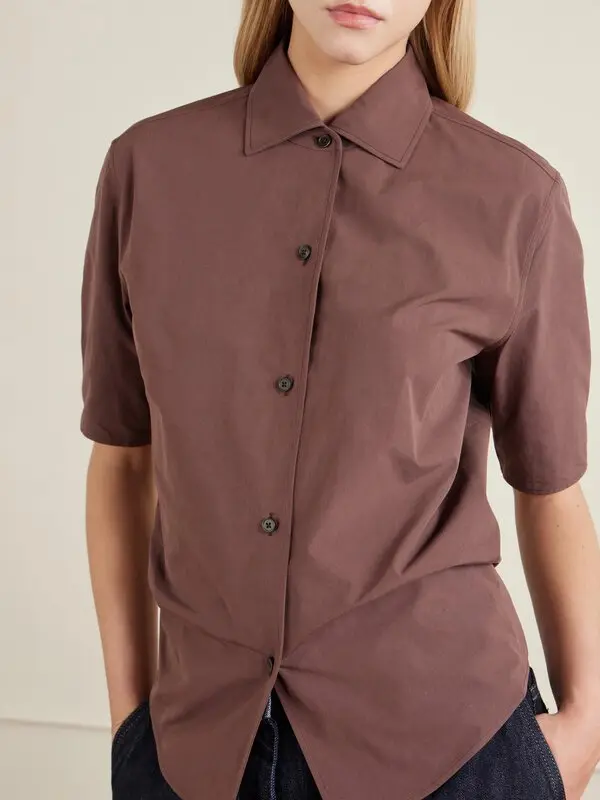 JIL SANDER Boxy Cotton Shirt