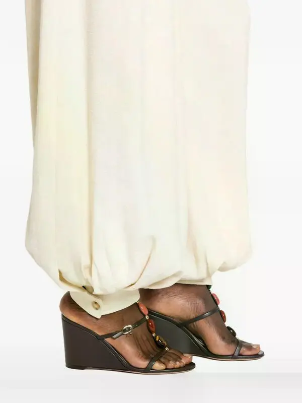 Etro Pleated Cuffed Trousers