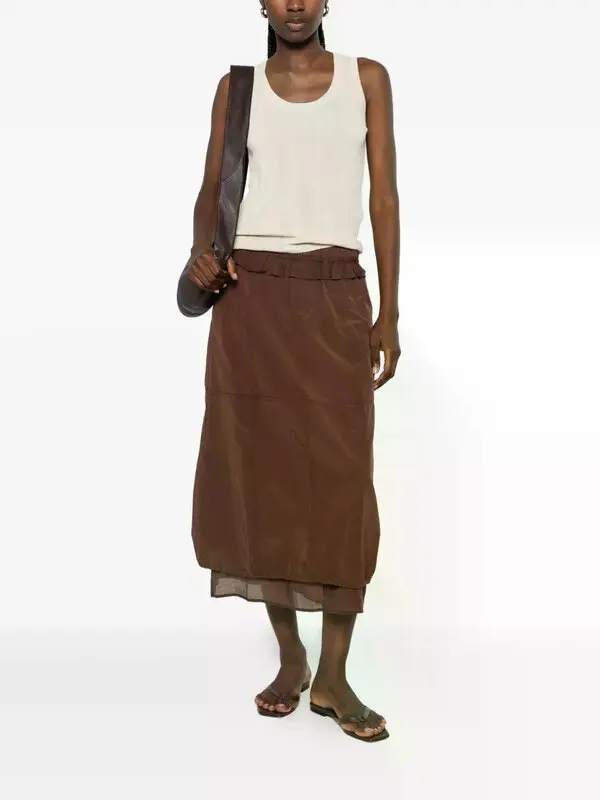 Max Mara Ribbed Knit Tank Top