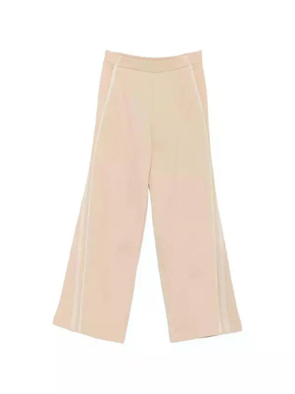 Max Mara Side-stripe Wide-leg Trousers
