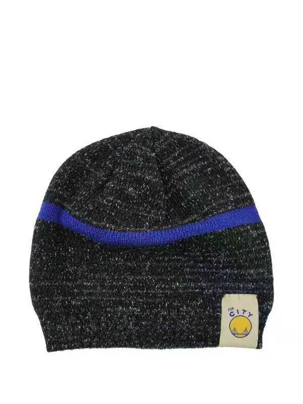 Mitchell & Ness X Nba Golden State Warriors Boathouse Beanie - Black