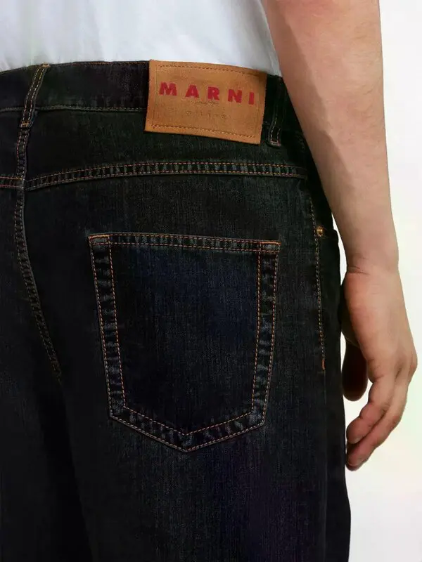 Marni Straight-leg Cotton Jeans