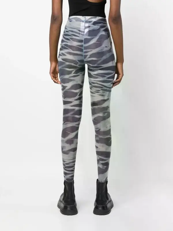 DIESEL® Zebra-print Leggings