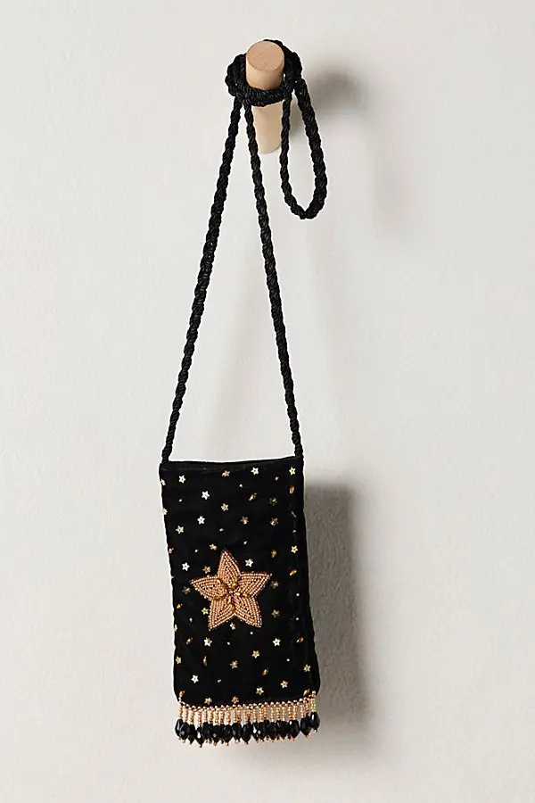 OLIVIA DAR Starburst Beaded Bag