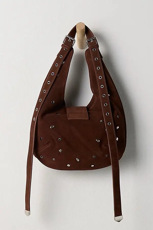 LAAGAM Vixen Studded Shoulder Bag