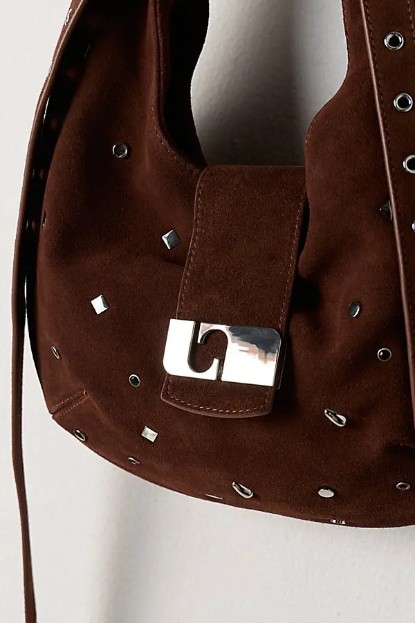 LAAGAM Vixen Studded Shoulder Bag