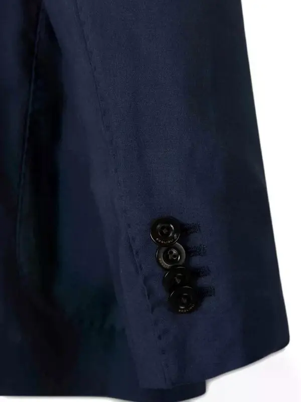 Boglioli Single-breasted Notched-lapel Blazer