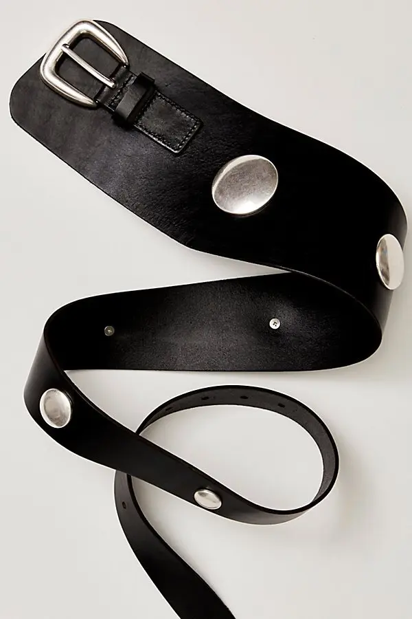 Free People Strada Hip Belt - Black