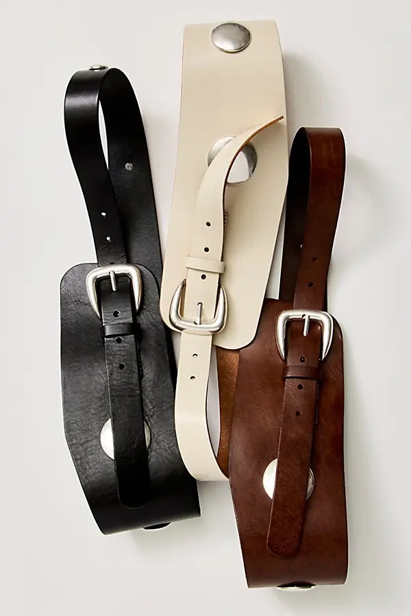 Free People Strada Hip Belt - Black