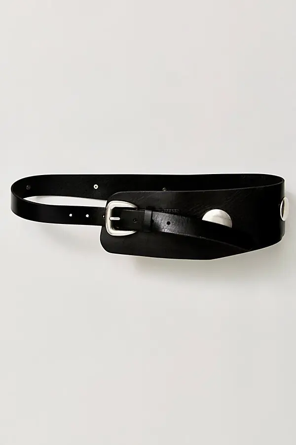 Free People Strada Hip Belt - Black