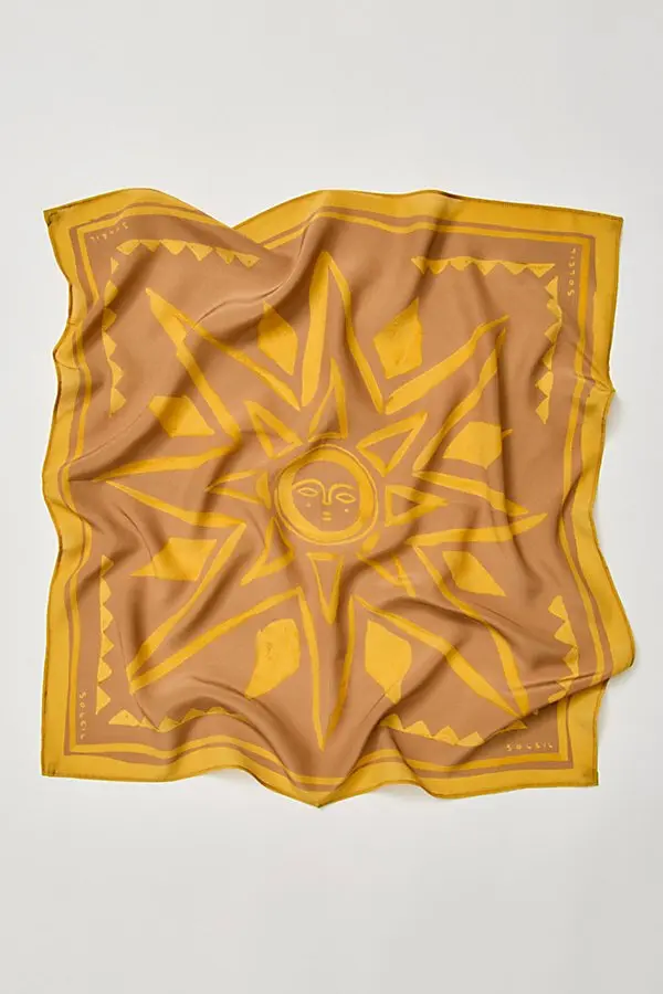 SOLEIL SOLEIL Surya Silk Scarf