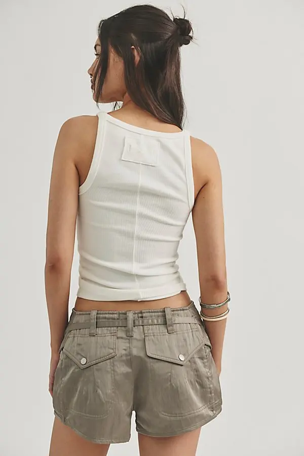 Free People We The Free One Liner Cargo Shorts