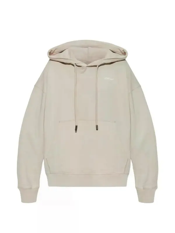 Off-White Logo-print Drawstring Hoodie