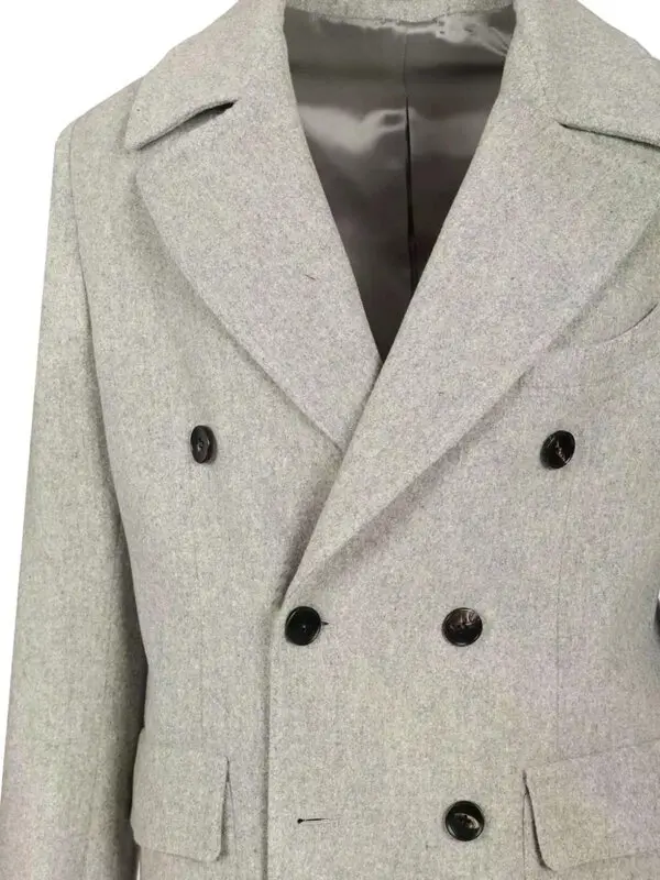 GUARINUCCI Double-breasted Ulster Coat