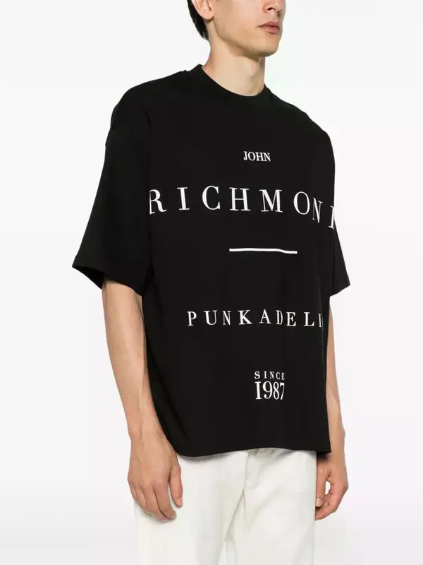 John Richmond Logo-print Cotton T-shirt
