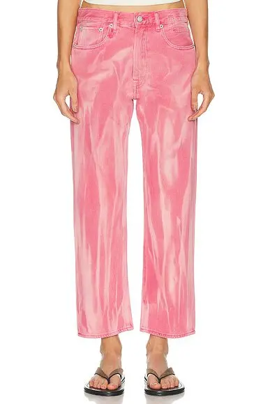 R13 Boyfriend Straight Leg Jeans