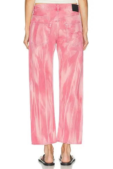 R13 Boyfriend Straight Leg Jeans
