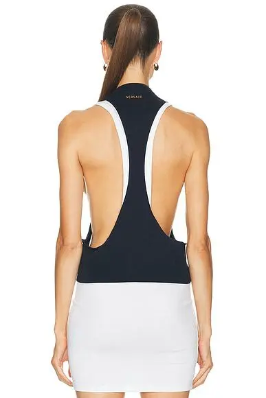Versace Cut Out Tank Top