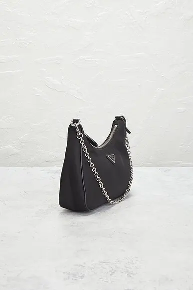 Prada Re-edition 2005 Re-nylon Shoulder Bag - Black