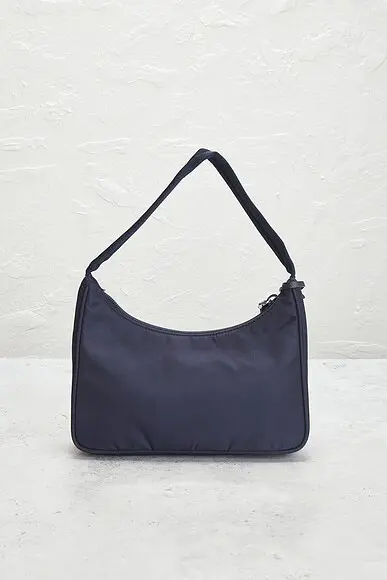Prada Mini Re-edition 2000 Re-nylon Shoulder Bag - Black