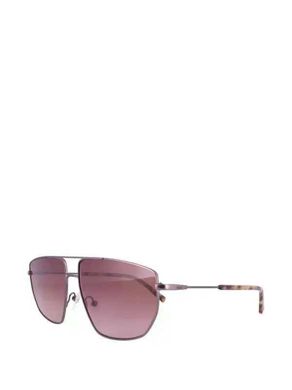 Mcm Double-bridge Pilot-frame Sunglasses