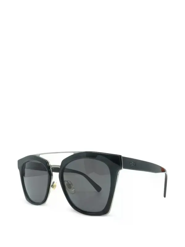 Mcm Rectangle Frame Sunglasses - Black