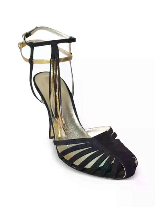 CABECEO Mina Braided Heeled Sandals