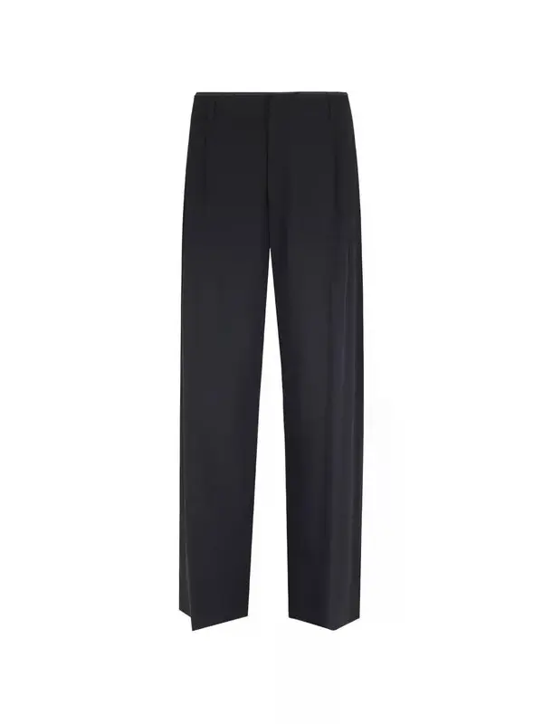 THESTROY Pressed Crease Flap-pocket Trousers