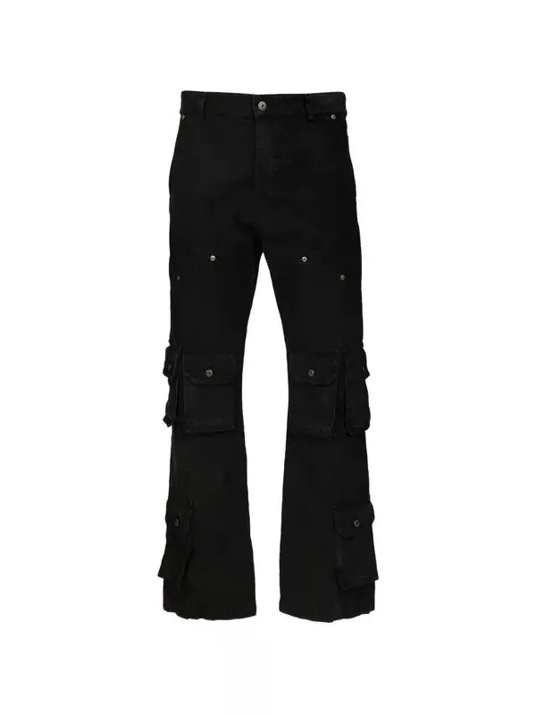 Off-White Logo-embroidered Cargo Pants
