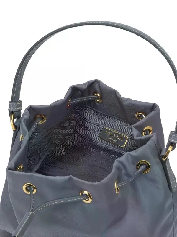 Prada Re-nylon Bucket Bag - Blue