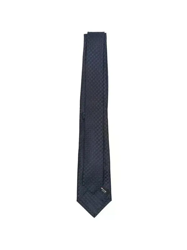 Kiton Geometric Jacquard Tie