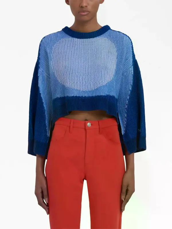 Marni Intarsia-knit Cotton Jumper