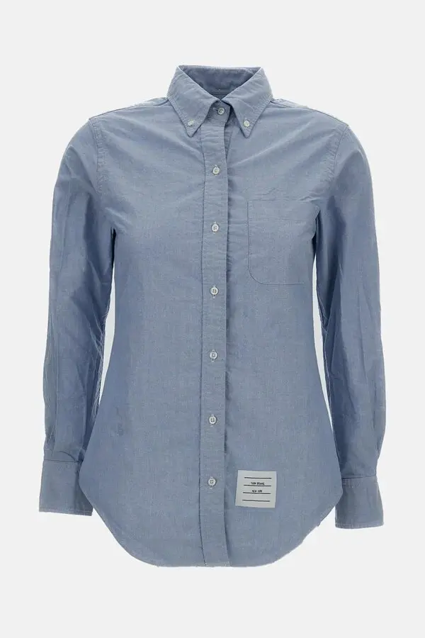 Thom Browne Classic Oxford Shirt - Azzurro