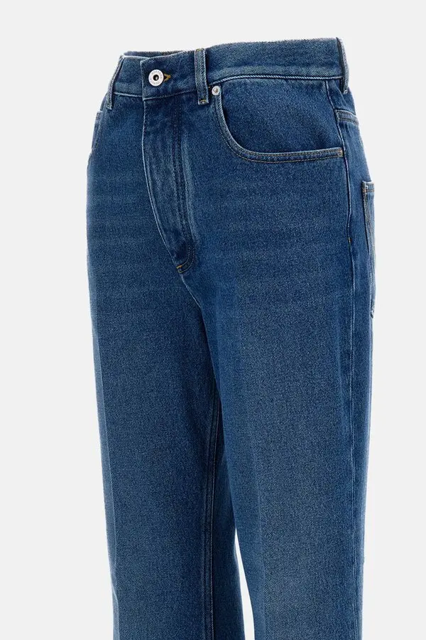 Bottega Veneta Flared Cotton-denim Jeans - Blue