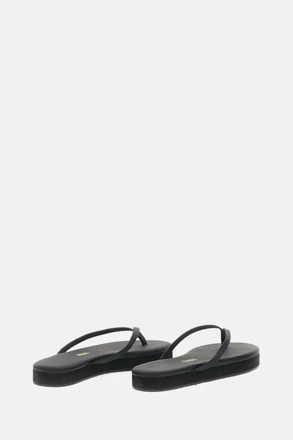 Tkees Platform Thong Sandals - Black
