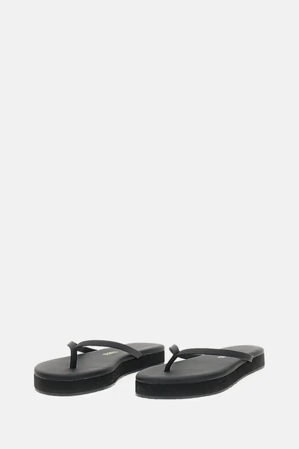Tkees Platform Thong Sandals - Black