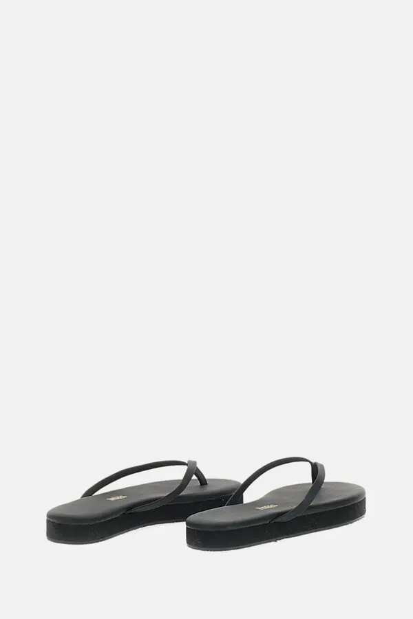 Tkees Platform Thong Sandals - Black